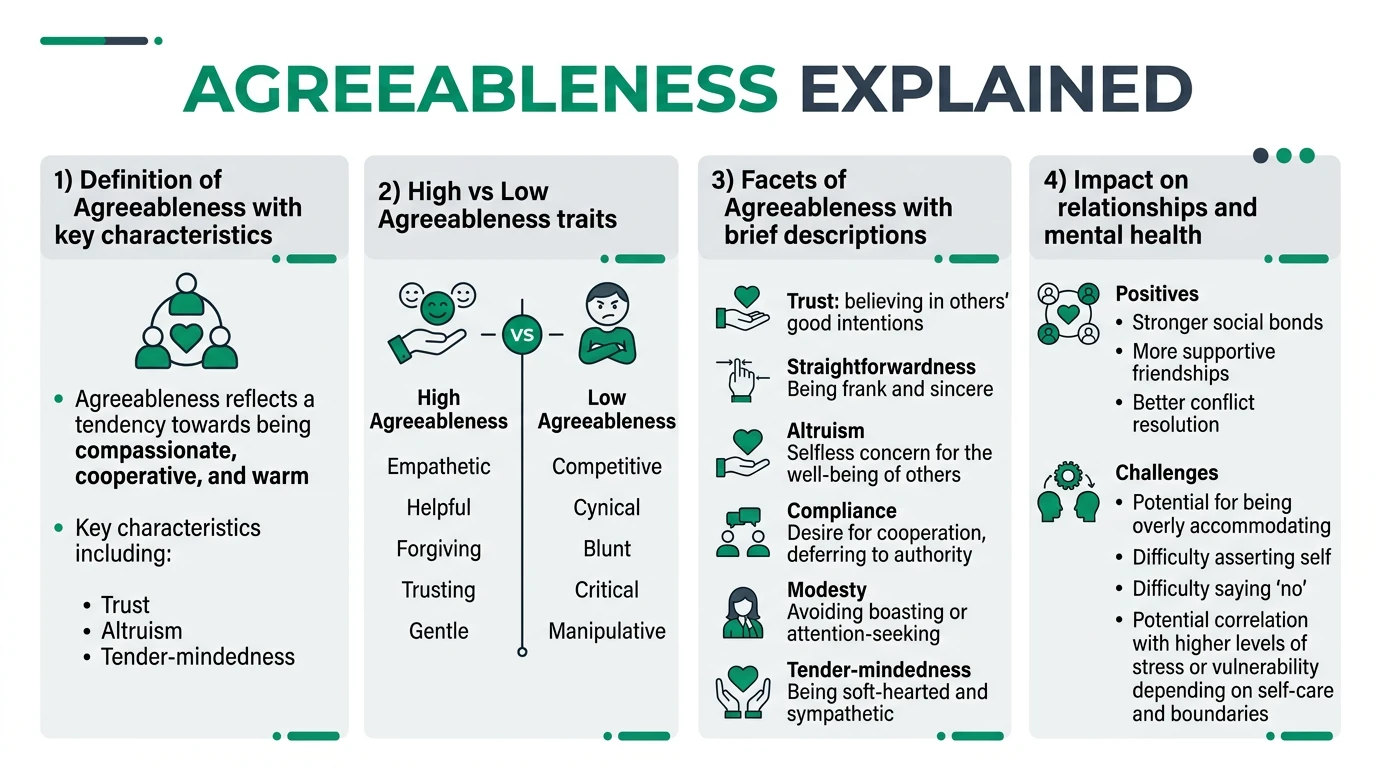 Agreeableness: Big Five Cooperation Guide | Psychometric Research