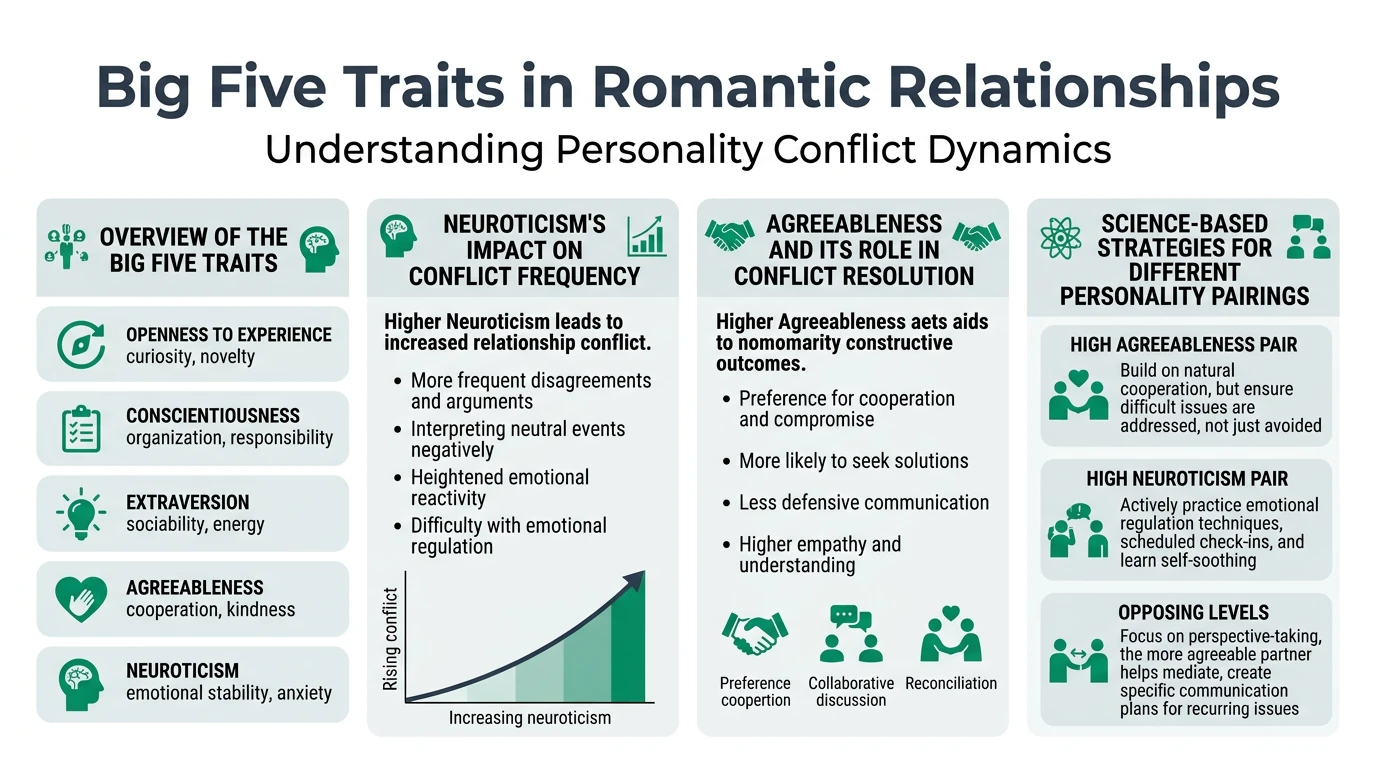 Personality and Conflict in Romantic Relationships: How Big Five Traits ...
