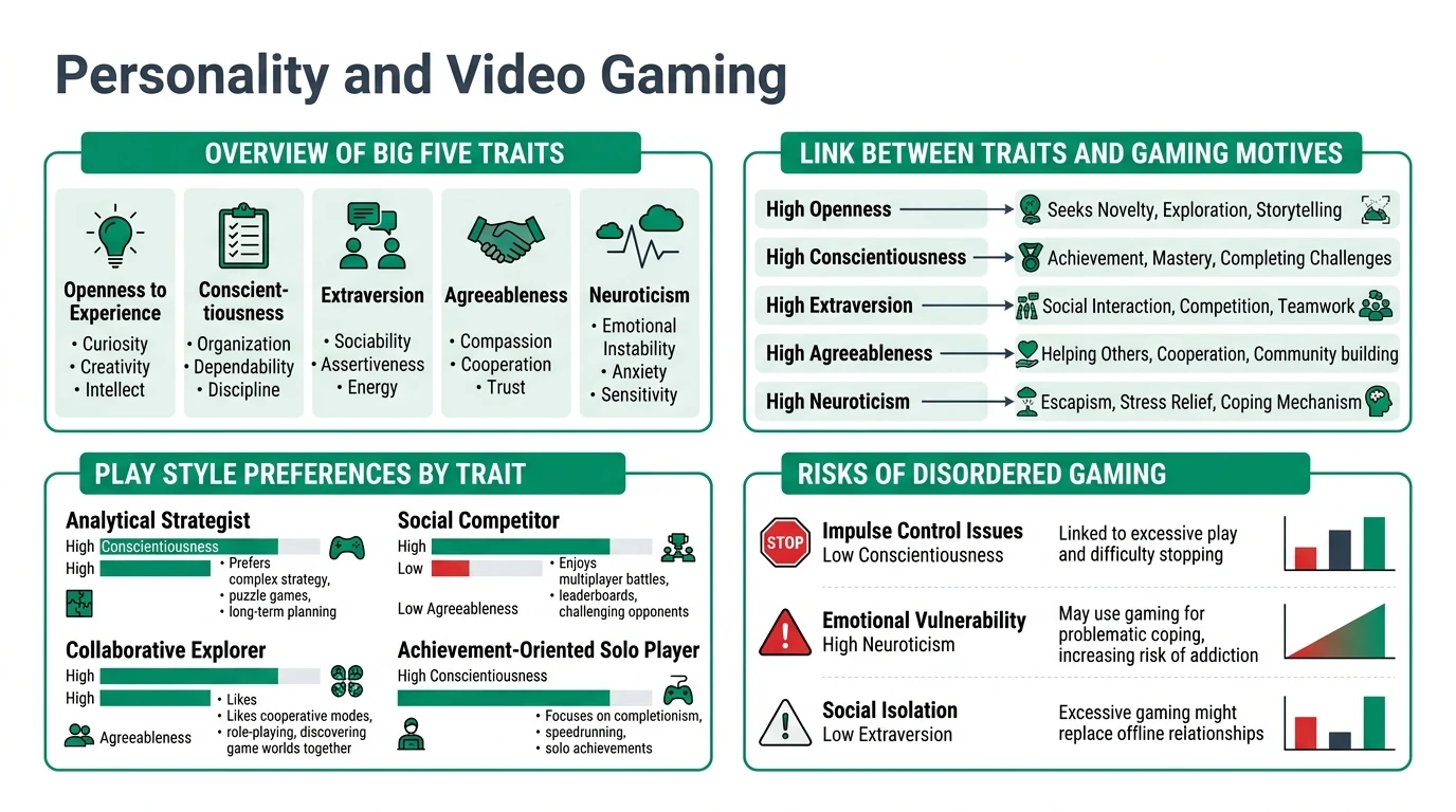 Personality and Video Gaming: Big Five Traits, Esports Performance ...