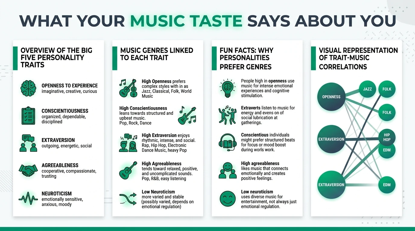 Personality and Music Preferences: What Your Taste in Music Says About ...