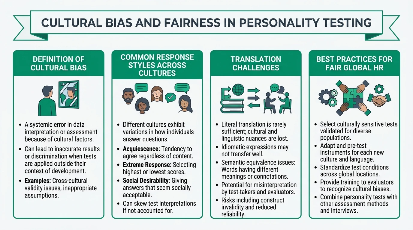 Cultural Bias and Fairness in Personality Testing: Global HR and ...